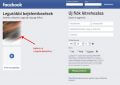 Facebook bejelentkezés és regisztráció