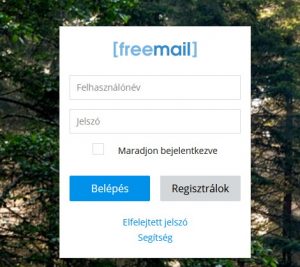 Freemail belépés